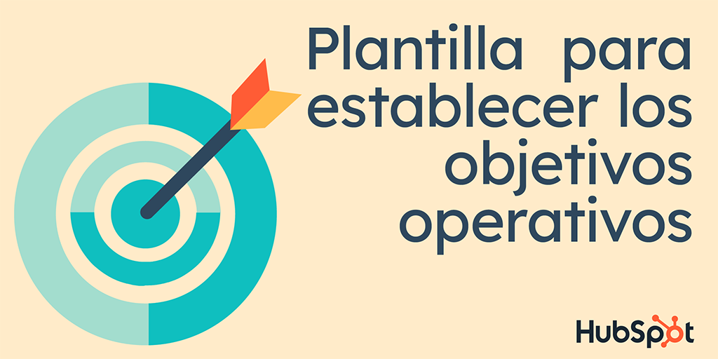 Plantilla para establecer los objetivos operativos de tu empresa